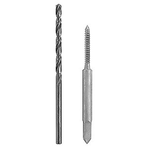 BOSCH BDT440 4-40 Plug Tap and No. 43 Drill Bit Combo Set