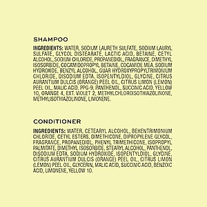 John Frieda Go Blonder Shampoo and Conditioner Set, Gradually Lightens Blonde Color Up, For Natural or Color-Treated Hair, Formulated with a Citrus Botanical Blend, Paraben Free, 8.3 oz, Pack of 2