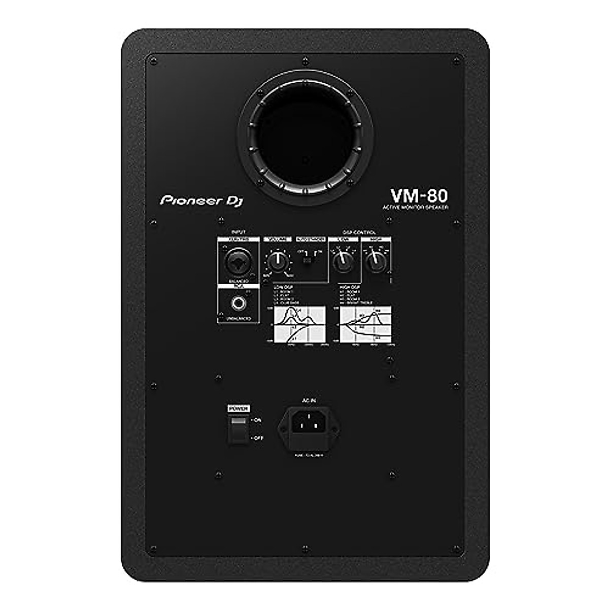 Pioneer DJ VM-80 8-inch Active Monitor Speaker - Black