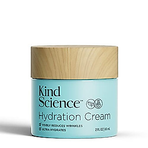 Kind Science Hydration Cream | Ultra Hydrates + Visibly Reduces Wrinkles | 2 FL OZ / 60 mL