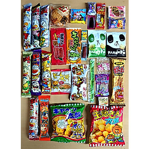 Japanese Snacks Assortment 30pcs "TONO SNACK" Excellent Variety and Delicious Selection of Japanese Dagashi