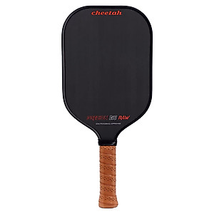 Cheetah Predion E16 Raw Carbon Fiber Pickleball Paddle