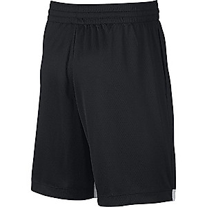 Nike 8" Dry Short Trophy, Dri-FIT Boys' training shorts, Athletic shorts, Black/White/White, XS