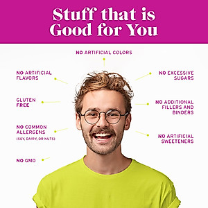 No BS Radiance Collagen Gummies with Biotin and Vitamin C for Skin, Nails and Hair (40 ct)