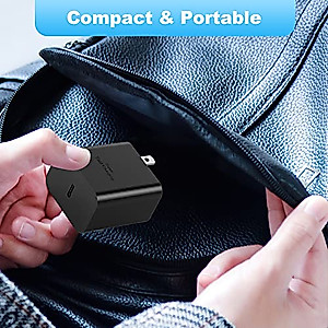45W USB C Charger, Samsung Super Fast Charging USB Type C Wall Charger Block for Samsung Galaxy S22 Ultra/S22+/S22, Note 20/S20/S21, Galaxy Tab S7/S7+/S8/S8+/S8 Ultra,PPS Wall Charger (2 Pack)