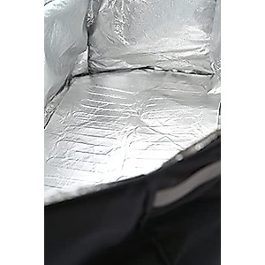 23"x14" Food Delivery Heater Pad for Bag Car 12v. DC Pizza Warmer for Belleford, Herculean, BlueVoy, Kibaga, NZ Home, Rubbermaid fits 23"x14"x15", (23"x14") Homevative (Silver, 23"x14")