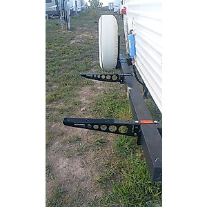 Mount-n-Lock GennyGo RevX2 RV Bumper-Mounted Cargo Box and Tray Supports (Steel)