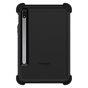 OtterBox Defender Series Case for Galaxy TAB S7/S8 5G - Single Unit Ships in Polybag, Ideal for Business Customers - Black