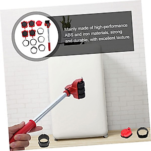 VILLCASE 2 Sets Mover Mover Furniture Lifting Kit Multitools Lift Heavy Objects Jack Furniture Moving Bar Furniture Dollies Easy Trolley Lift and Move Slider Adjustable Abs Furniture Rack