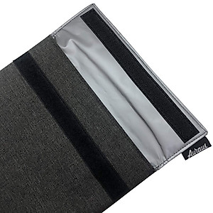 Insulated Reusable Eco Snack bag, Sandwich bag, Food Pouch, Insulated Lunch Bag, Insulin Cooling Case, golf pouch, Work, Picnics, Travel, Men, Woman (Dark Grey)