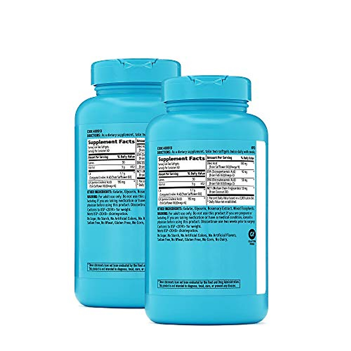 GNC Total Lean Premium CLA 3-6-9 | Improves Body Composition & Muscle Tone, Fuels Energy Without Stimulants, Supports Cardiovascular & Joint Health | 120 Softgel Capsules
