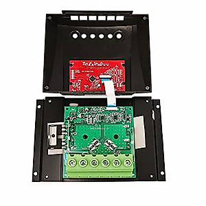 50 Amp Solar Charge Controller 48V 36 Volt 24V 12V Auto Switch, 50A PWM Panel Voltage Regulator for Lithium ion Lead Acid Lifepo4 Battery