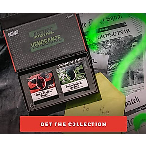 Dr. Squatch Soap The Batman Collection - Men's Natural Bar Soap - 2 Bar Soap Bundle and Collector's Box Batman Soap for Men