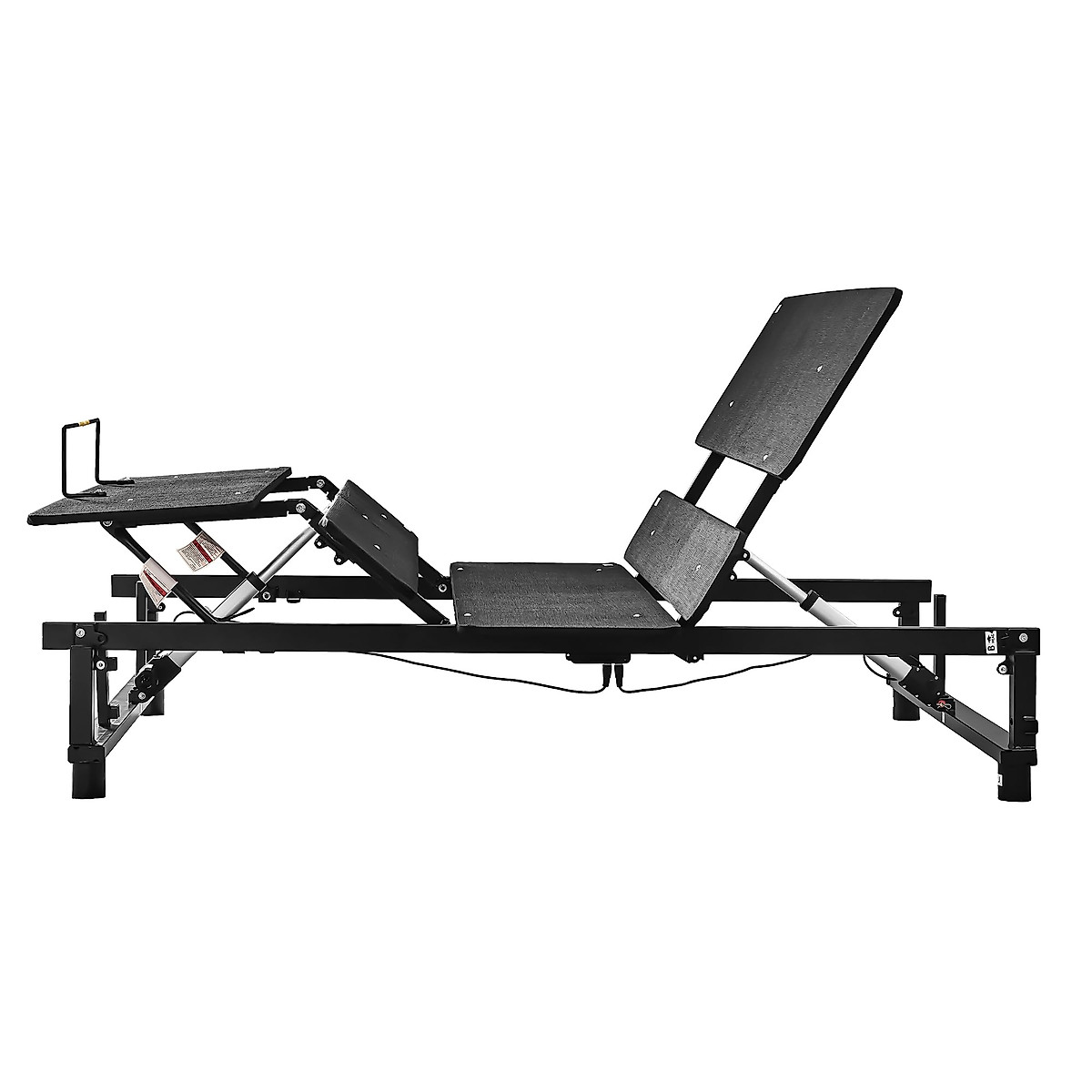 HZXINKEDZSW Ergonomic Adjustable Metal Bed Frame Queen Size with Wireless Remote Control,Head and Foot Incline,Quiet Motor,Zero-Gravity and High Weight Capacity,Smart Bed,Easy Self-Assembly (Queen)