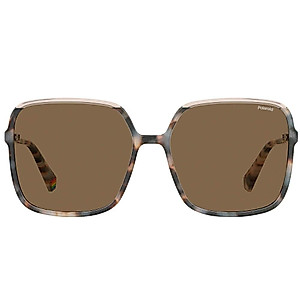Polaroid PLD 6128/S Beige Havana/Brown 59/17/145 women Sunglasses