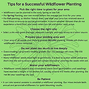 Monarch Butterfly Rescue Wildflower Seeds Bulk Open-Pollinated Wildflower Seed Packet, No Fillers, Annual, Perennial Milkweed Seeds for Monarch Butterfly 1oz