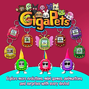 Top Secret Toys Giga Pet Virtual Pet for Kids Ages 5 and Up, 90s Throwback, Green Pixie | 25th Anniversary Edition Upgraded Collector’s Edition | Kids Learn to Take Care of a Pet