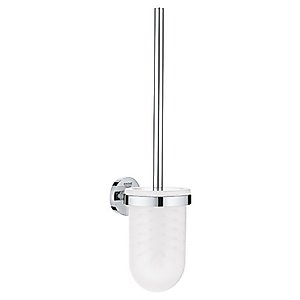 Grohe 40374001 Essentials Toilet Brush Set, Starlight Chrome