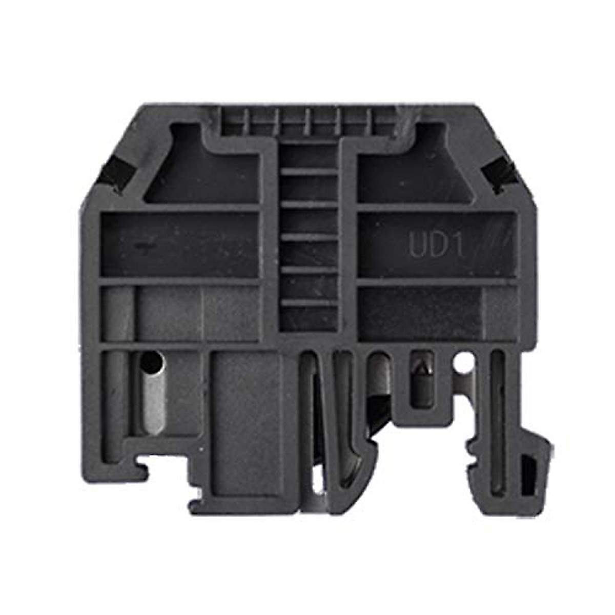 ASI ASIUD1B Din Rail Mounted Snap-On End Stop End Clamp (Pack of 25)