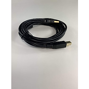 OMNIHIL 8 Feet Long High Speed USB 2.0 Cable Compatible with M-Audio Hammer 88 Midi Keyboard Controller