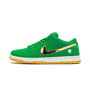 Nike Mens SB Dunk Low Pro BQ6817 303 St. Patrick's Day - Size 10