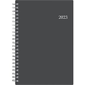 Blue Sky 2023 Weekly and Monthly Planner, January - December, 5" x 8", Flexible Cover, Wirebound, Passages (100010-23)