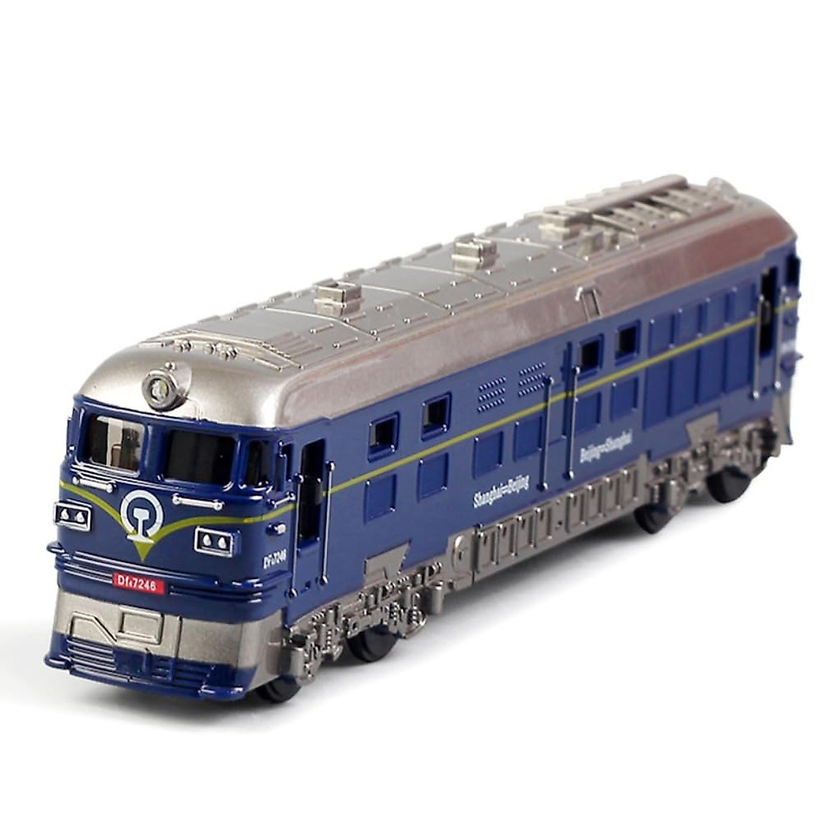 Tiny Train Toys Moved by Inertia for Kids with Sound & Light - Train Set for 3 4 5 6 Years Old Boys Girls Classic Toy Gift for Holiday, Birthdays or Christmas