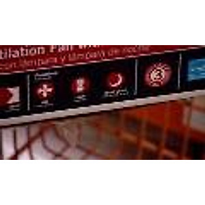 Broan Model QTXE080FLT 80 CFM 36 Watt Fluorescent Lighting Ultra Silent Bath Fan/Light