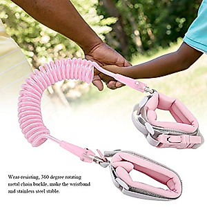 Anti Lost Wrist Link, 6.6ft Harness Strap Rope Backpack Leash Walking Hand Belt Wristband for Toddlers Kids,Baby Bottle Holder, Universal Bag and Other Accessories
