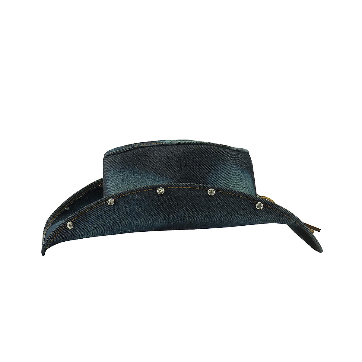 Better Than Yesterday Blue Denim Western Hat Extra Large