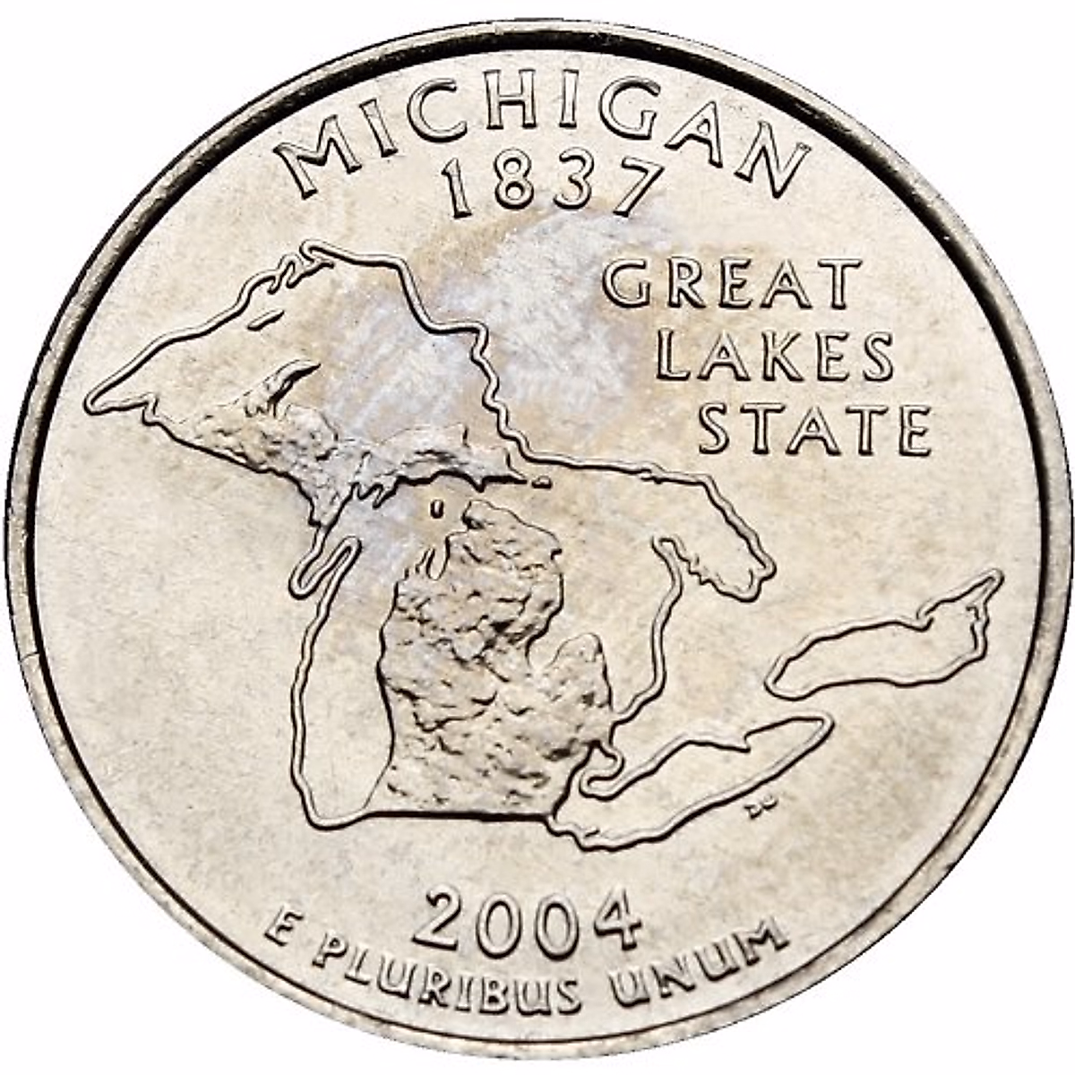 2004-D Michigan BU State Quarter