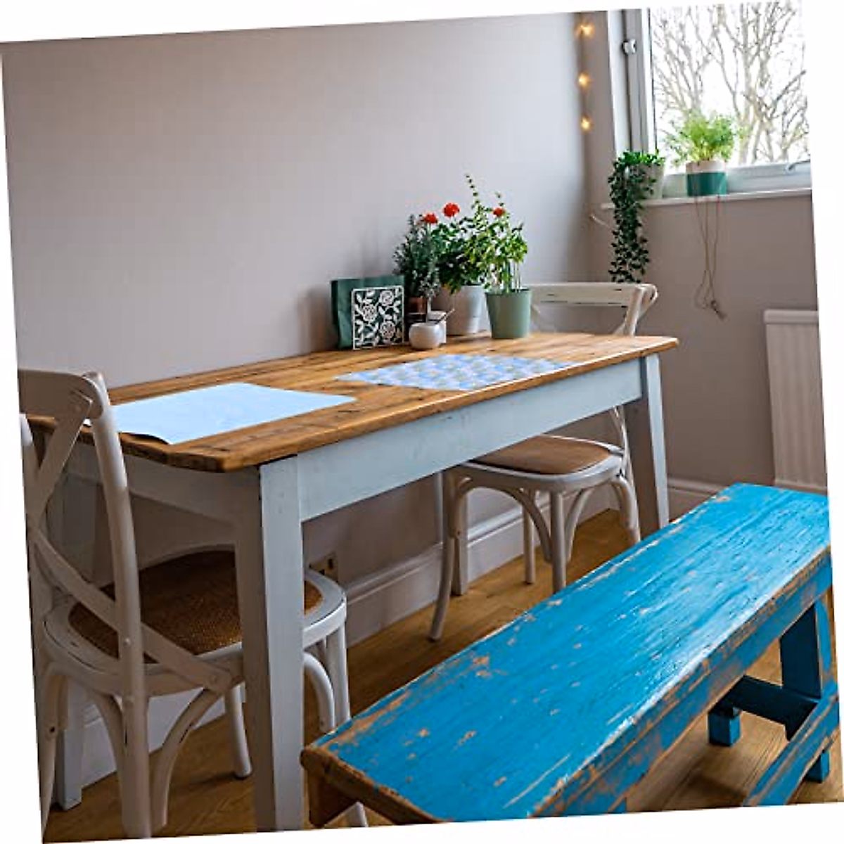 JEWEDECO 7pcs Cotton Bed Sheets Quilting Fabric Cotton Percale Sheets Fabric Patchwork Craft Precut Fabric Squares Craft Fabric Scraps Scrapbook Crafts Cloth Manual Leftovers