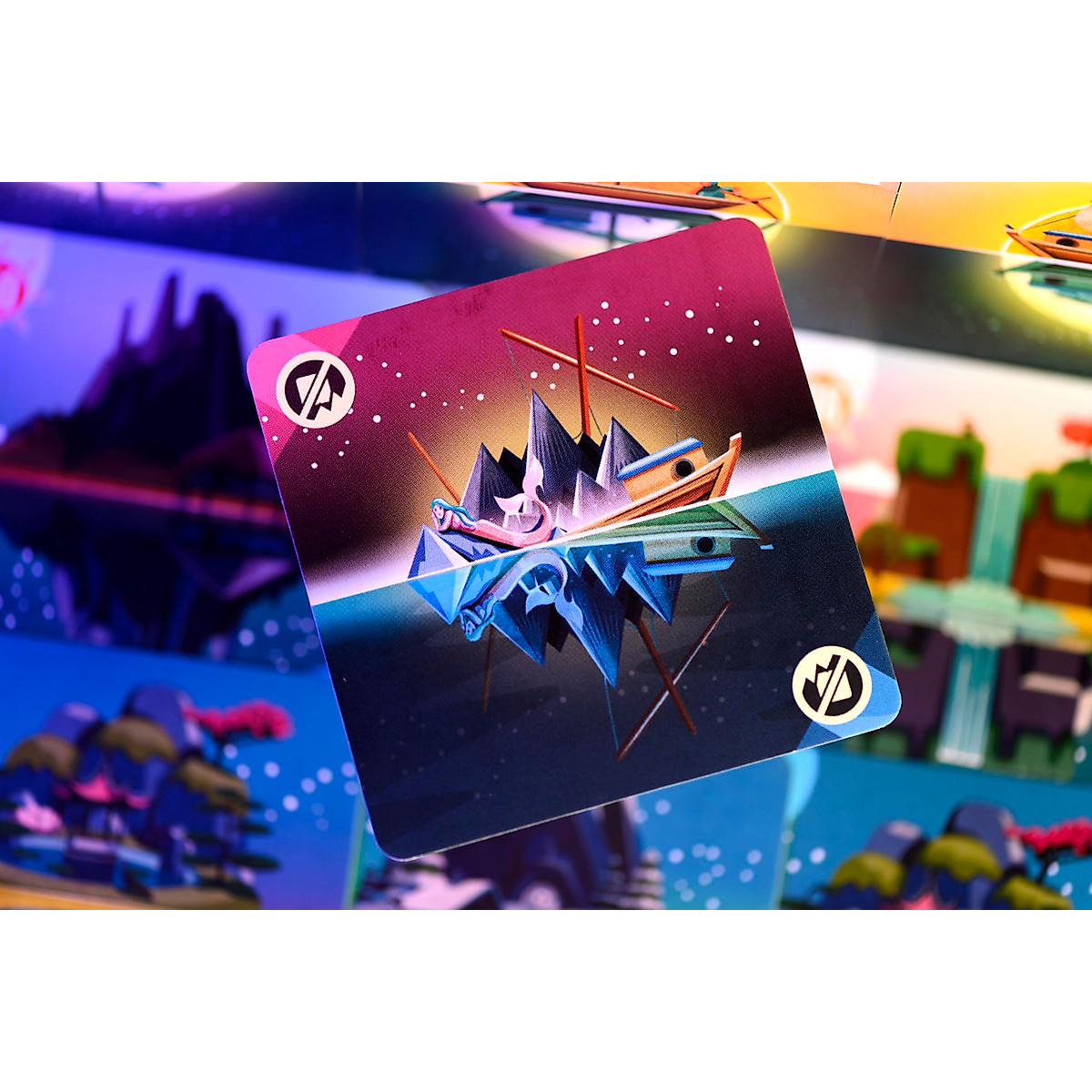 Lucky Duck Games Tranquility Board Game - Set Sail for Paradise in This Silent Cooperative Adventure! Strategy Game, Family Game for Kids and Adults, Ages 8+, 1-5 Players, 15-20 Min Playtime, Made