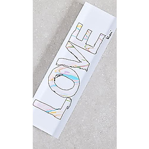 Kerri Rosenthal Women's Love Block of Love, Zig Zag Pink, One Size