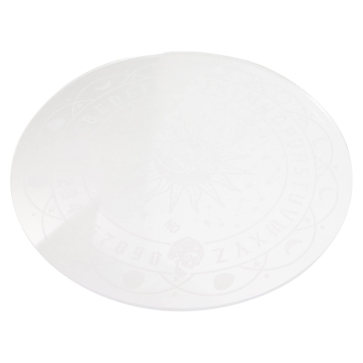 ABOOFAN 4pcs Pendulum Dashboard Divination Board Divination Message Board Divination Pendulum Board Divination Tools Divination Prop Supplies Divination Supplies The Witch Acrylic Letter