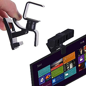 Parts & Accessories Camera Eye Mount Holder Stand Adjustable TV Clip Stand for PS4 Console Sensor - (Color: Black)