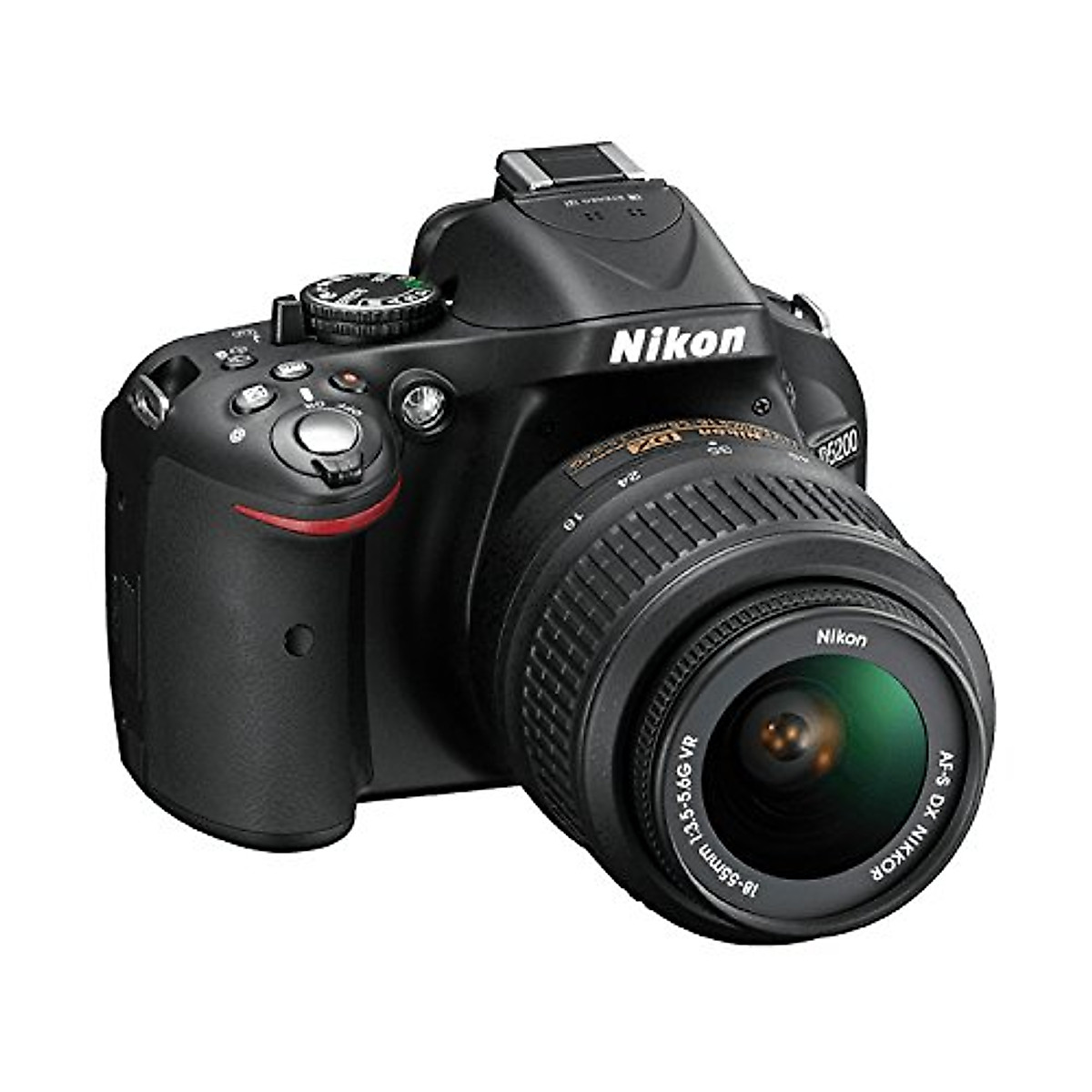 Nikon D5200 Digital SLR with 18-55mm & 55-200mm Non-VR Lenses (Black) (Discontinued by Manufacturer)