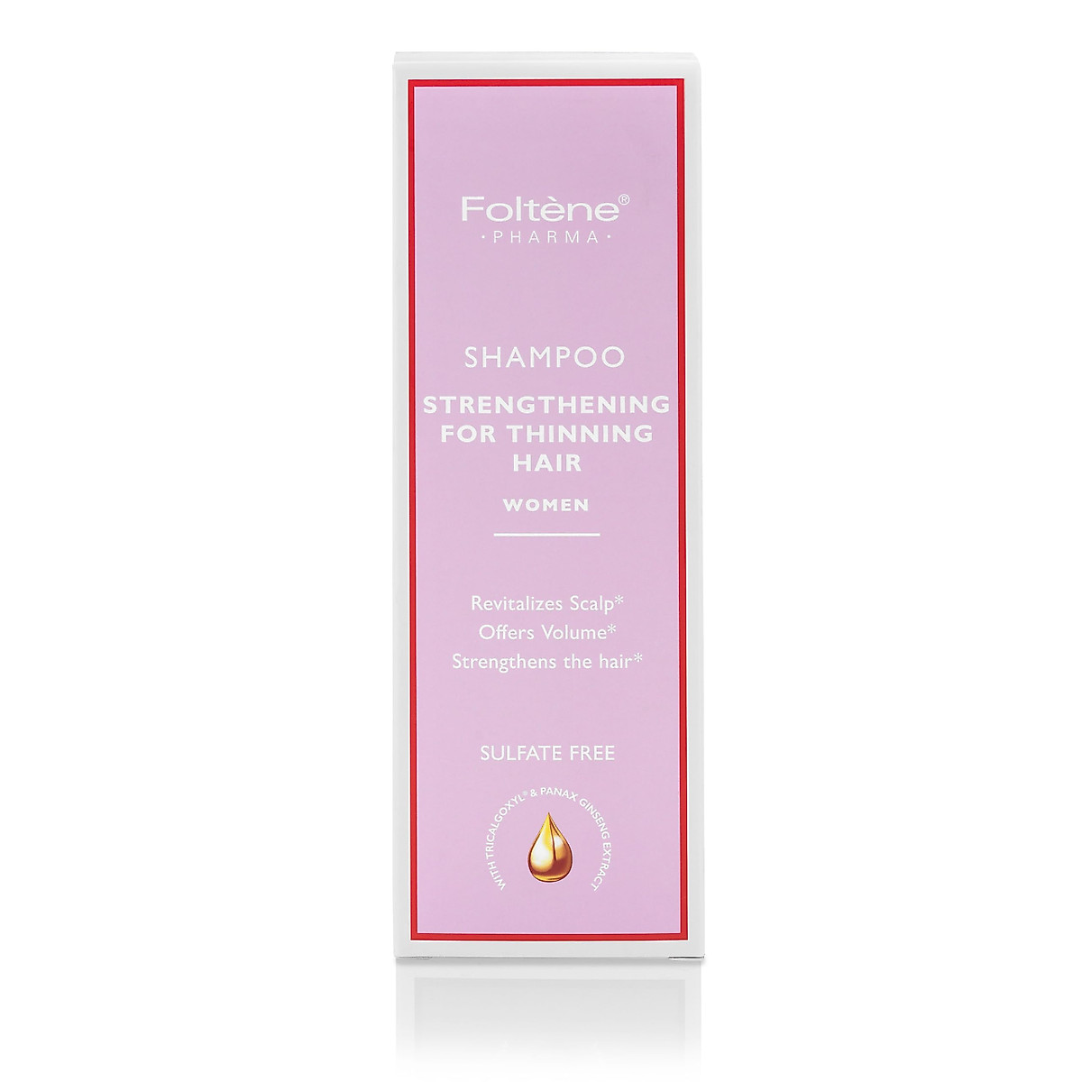 Foltene Strengthening Shampoo for Thinning Hair for Women Reduces Hair Thinning - Our Hair Loss Shampoo Strengthens Hair & Boosts Volume - Thickening Shampoo Silicone & Sulfate Free - 6.76 Fl.oz