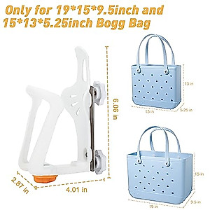 Can Drink Water Bottle Holder for Bogg Bag, Adjustable Water Bottle Holder Mount Insert Charm Accessory Compatible with Bogg Bags