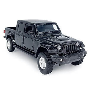 Wrangler Gladiator Toy Trucks for Boys Pickup Truck Diecast Model Car 1/36 SUV Pull Back Toy Cars Vehicle, Doors Open, Alloy Casting Metal, Toys for Kids Birthday Gifts Adults Men Collection