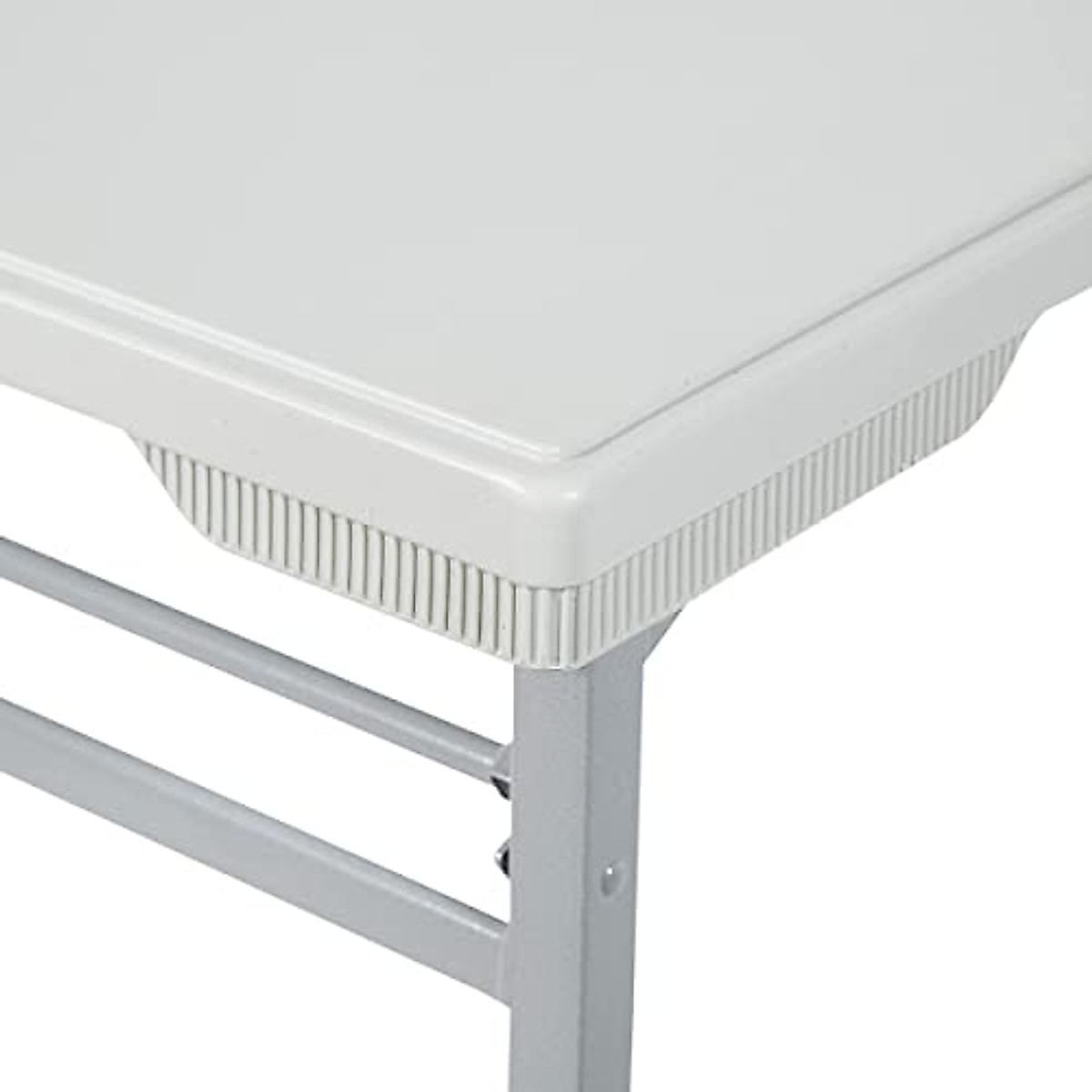 Office Star Resin Multipurpose Rectangle Folding Training Table for Home or Office, 5.87 Feet Long