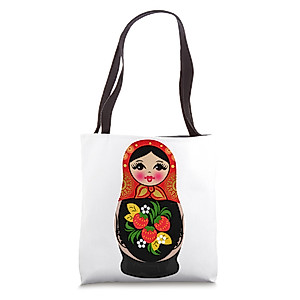 Matryoshka Russian Nesting Doll Matryoshka Dolls Tote Bag