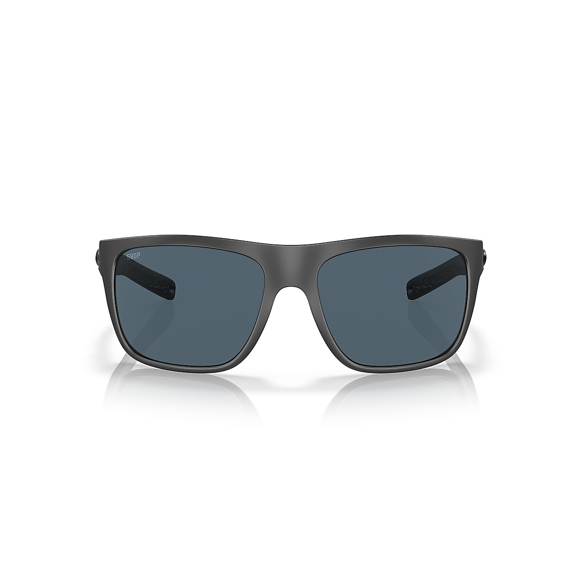 Costa Del Mar Man Sunglasses Matte Gray Frame, Gray Lenses, 60MM