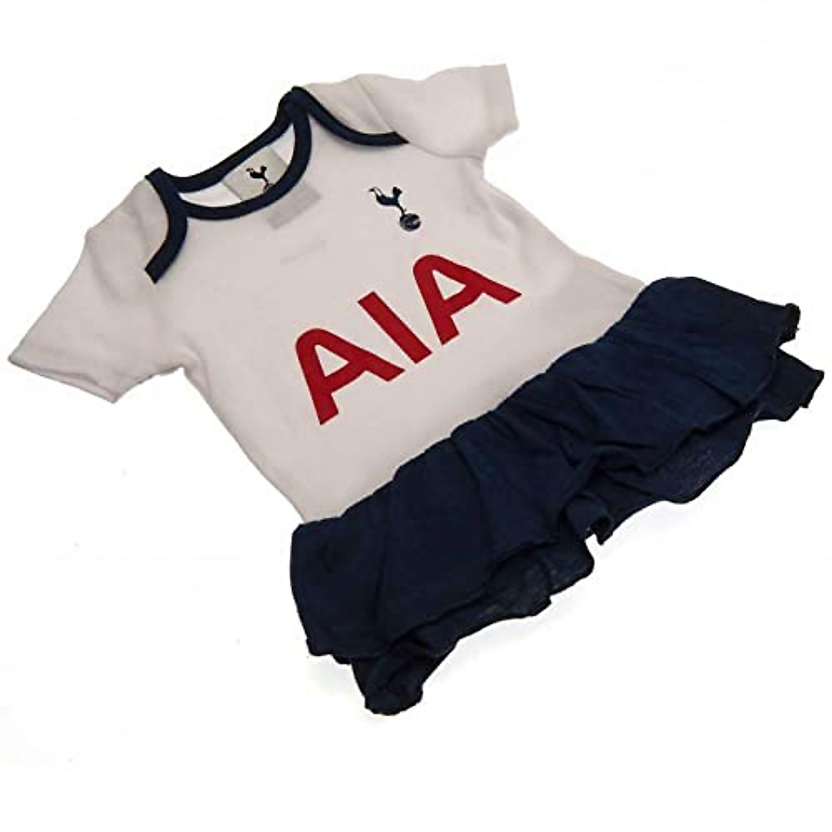Tottenham Hotspur F.C. Tottenham Hotspur FC Baby Girls Tutu Onesie (9-12 Months) (White/Navy)