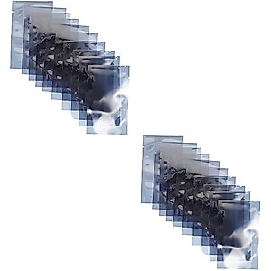 STOBOK 400 Pcs Anti-static Bag Computer Accessories Electronic Accessories Outdoor Accessories Tiny Bag Electronic Organizer Bag Dime Bag Composite Material Grey Professional Package Bag
