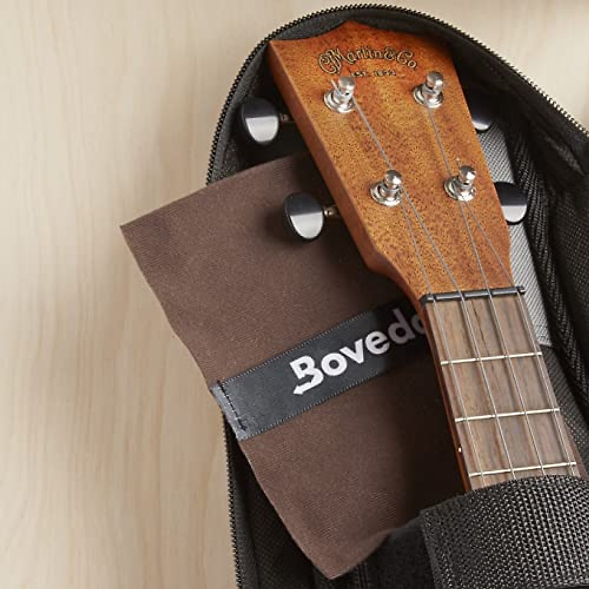 Boveda for Music | Single Fabric Holder for 49% RH Boveda 2-Way Humidity Control | For Use with 1 Boveda Size 70 to Protect Smaller Wooden Instruments from Cracking and Warping