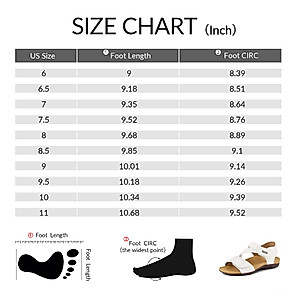 mysoft Women's Arch Support Sandals Orthotic Comfortable Walking Sandals Lightweight Athletic Outdoor Hiking Shoes
