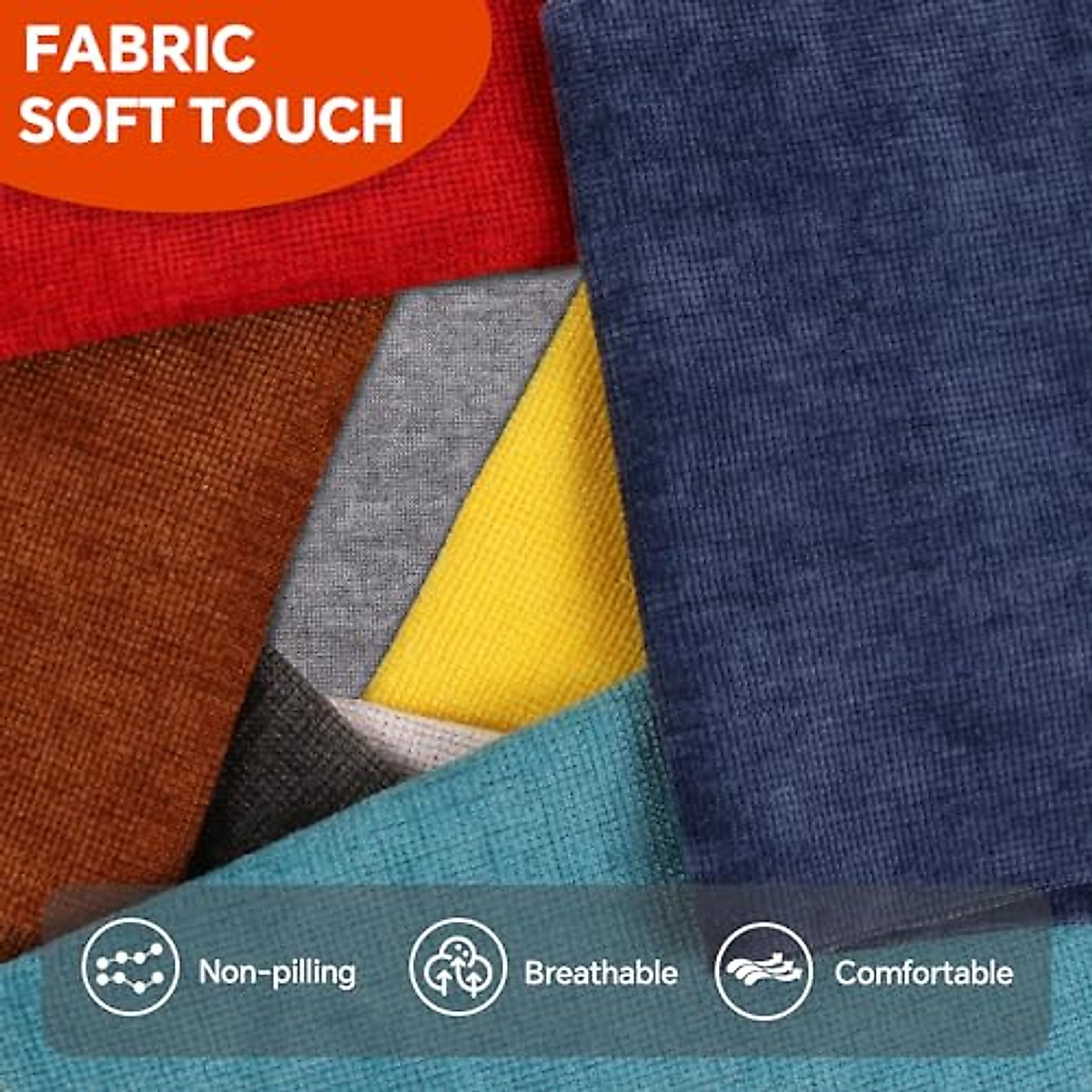 Focuprodu Bench Cushion 45 inch, Bench Cushions for Indoor Furniture, Durable Stain Resistant Outdoor/Indoor Bench Seat Cushion(45x18x4 inch, Burgundy)