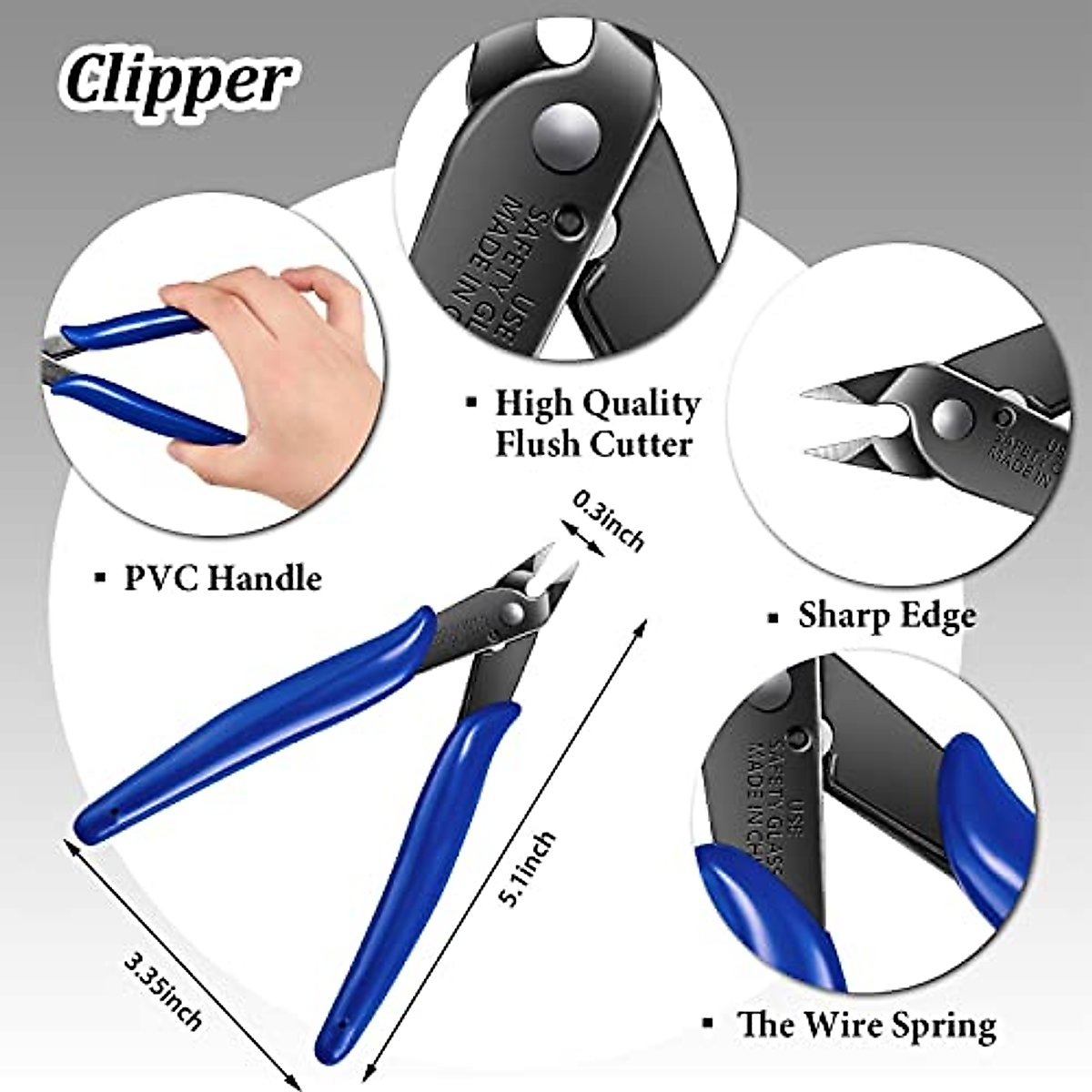 24Pcs Metal Puzzle Tool Set DIY Metal Model Kits Tools with Clippers Edge Bending Tool Tab Twisting Tool Cylinder Cone Shape Bend Assist Tool Wire Wrapping Mandrel Ball Stylus and Bag for Metal Puzzle