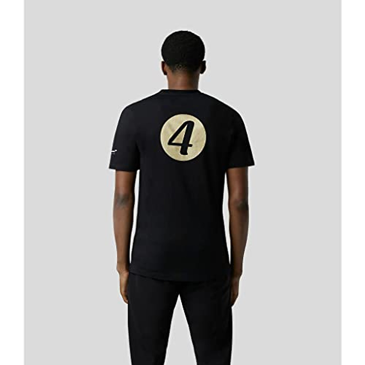 McLaren F1 Special Edition Monaco GP Men's Lando Norris #4 Driver T-Shirt Black